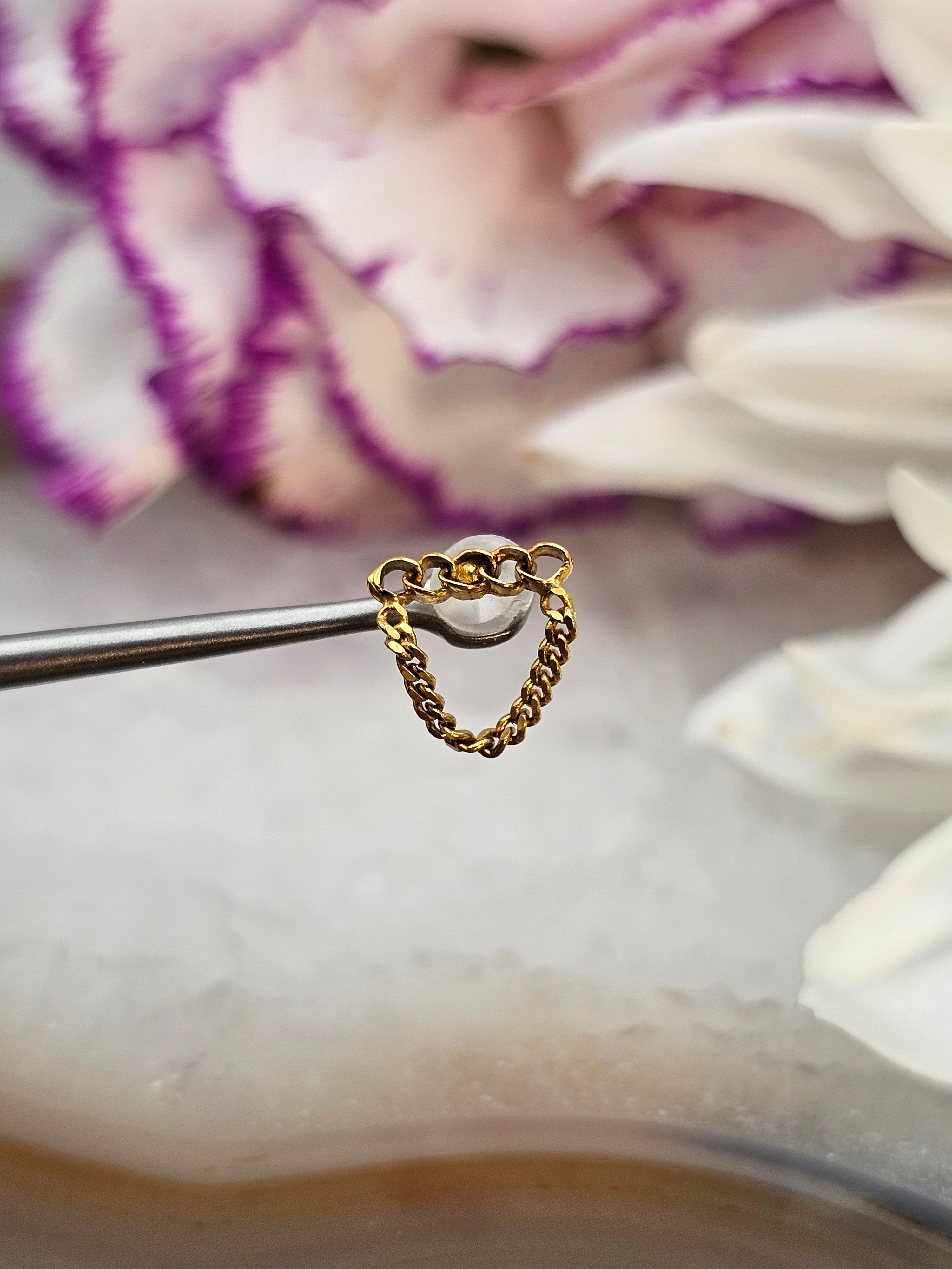 Maya Jewelry rose gold Infinity – Facet Piercing and Fine Jewelry